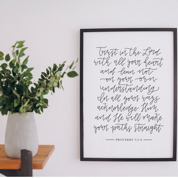 Hand Lettered Art - Etsy