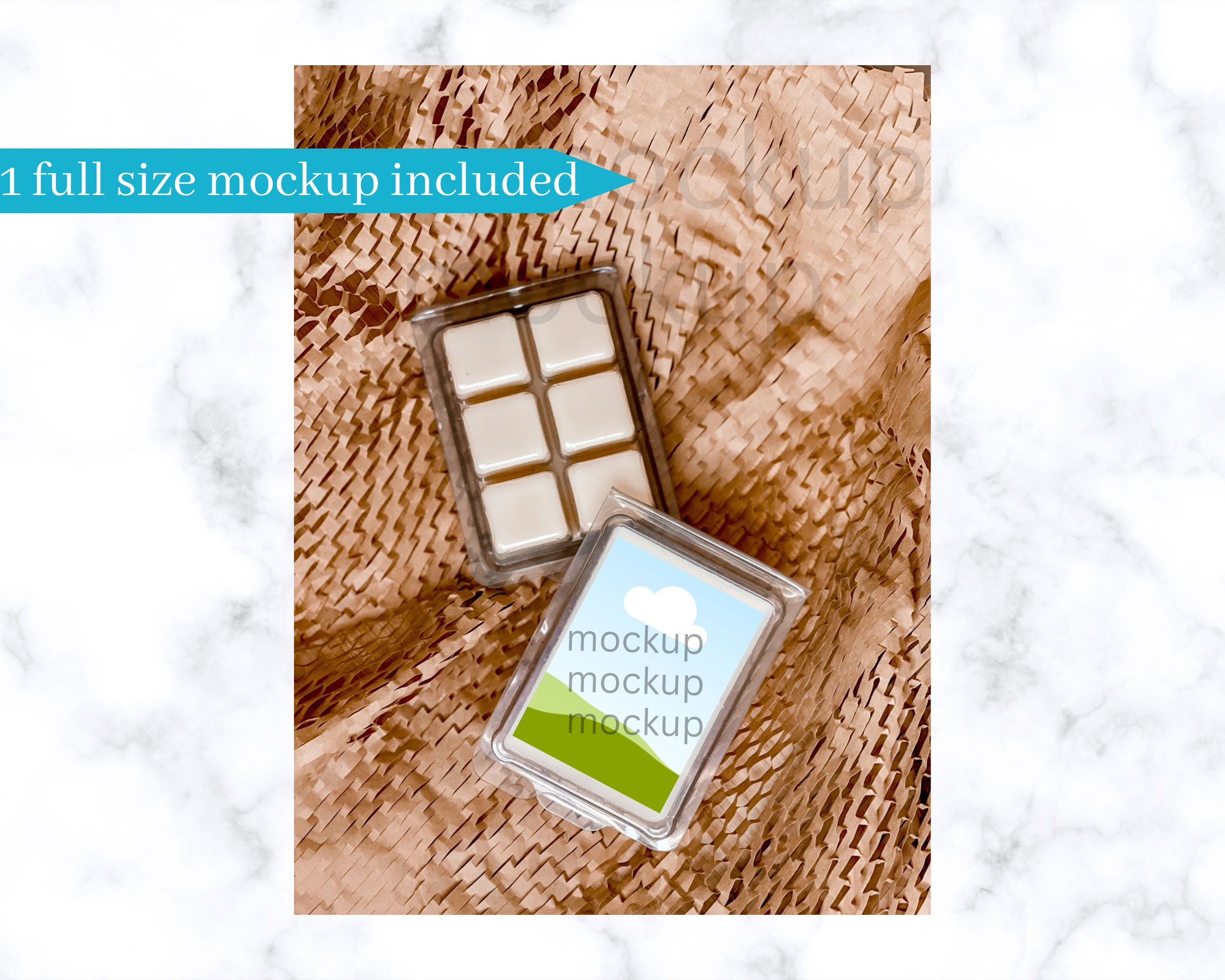 Wax Melts Mockups | Edit on Canva | Simple Mockup| Mockups for Etsy ...
