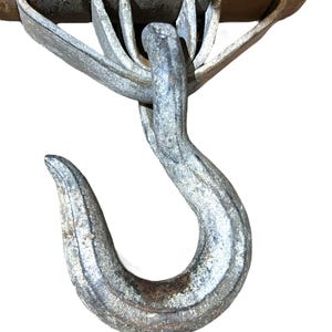 Antique Wooden Ships Hoist Pilley in Excellent Antique Condition Rare ...