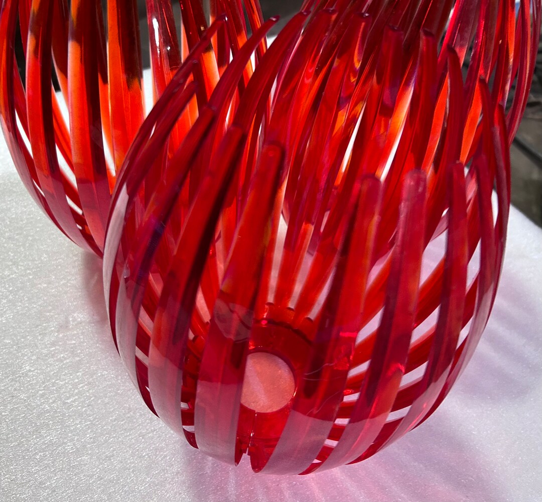 Retro Perspex Lamp Shade - Etsy