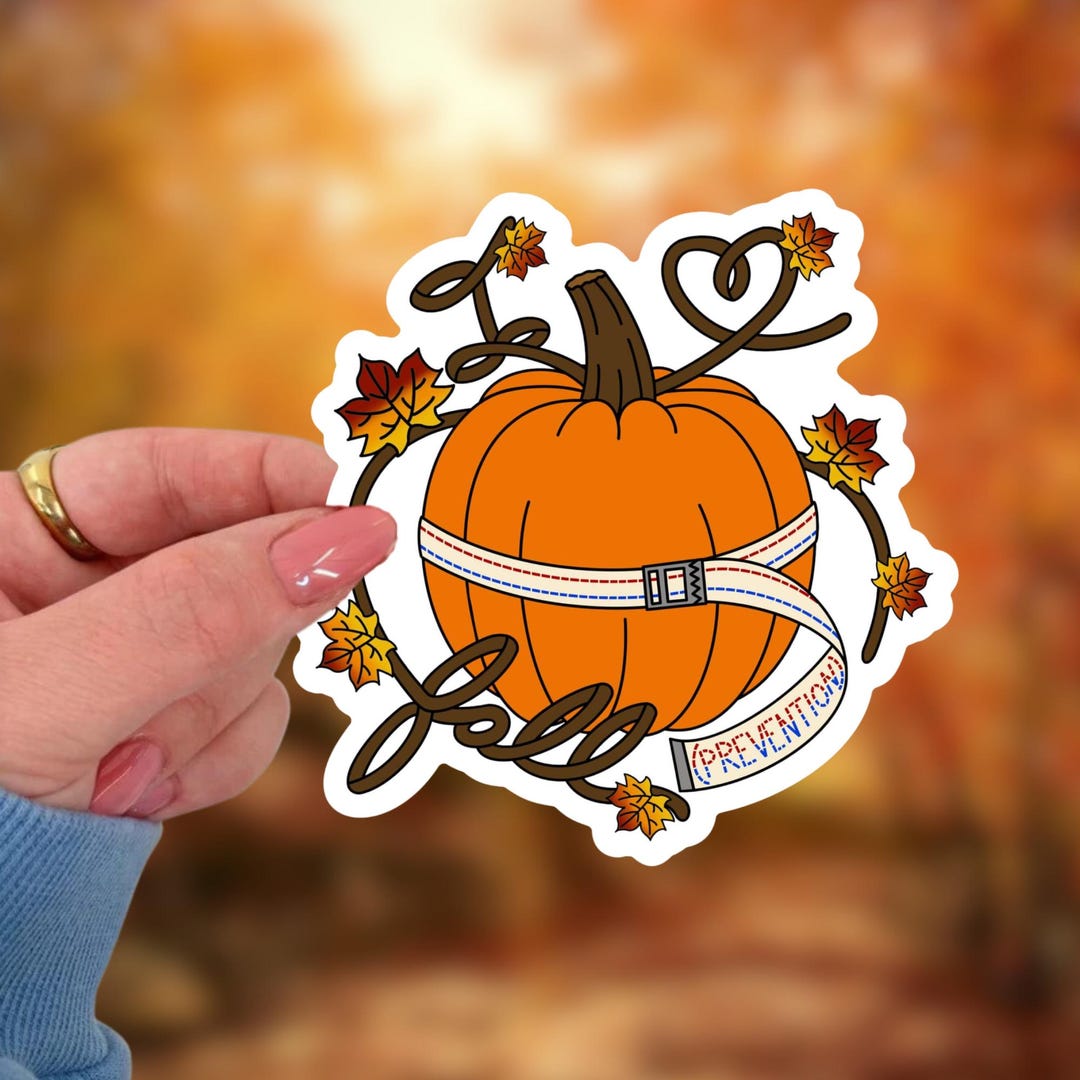 I Love Fall (prevention) Sticker | Funny Gift | Healthcare | PT ...