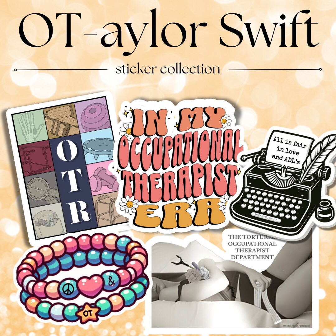 Ot-aylor Swift Sticker Pack || Occupational Therapy || Funny Sticker ...