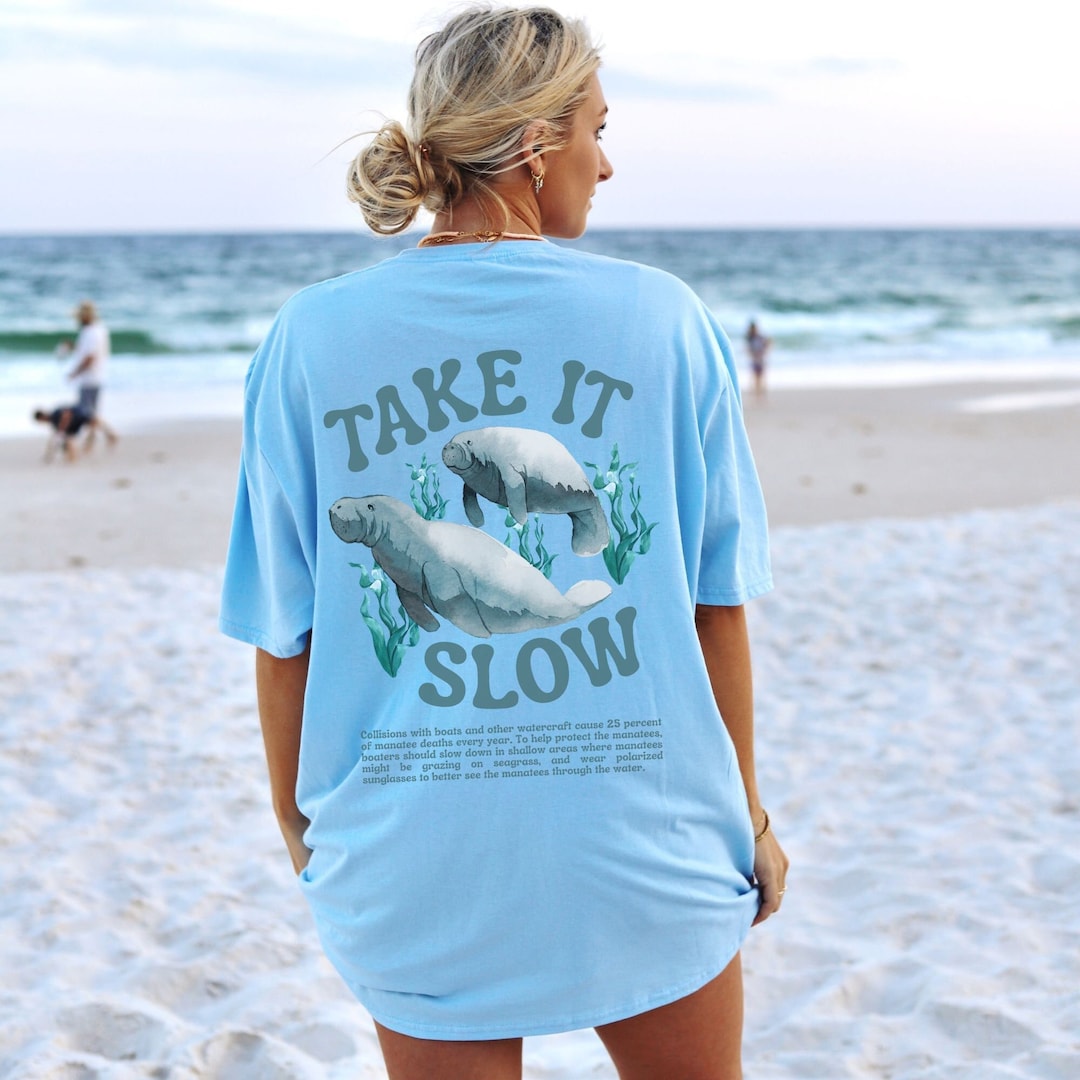Manatee Shirt Ocean Inspired Style Coconut Girl Mermaidcore Ocean ...