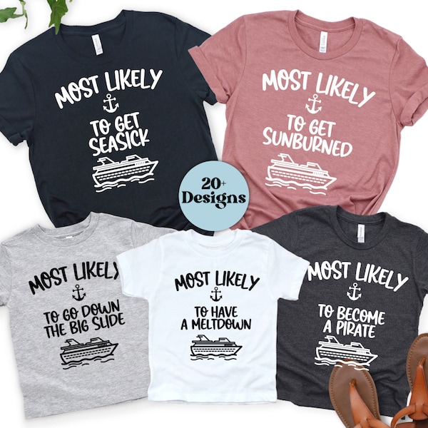 Most Likely to Shirt Cruise - Etsy