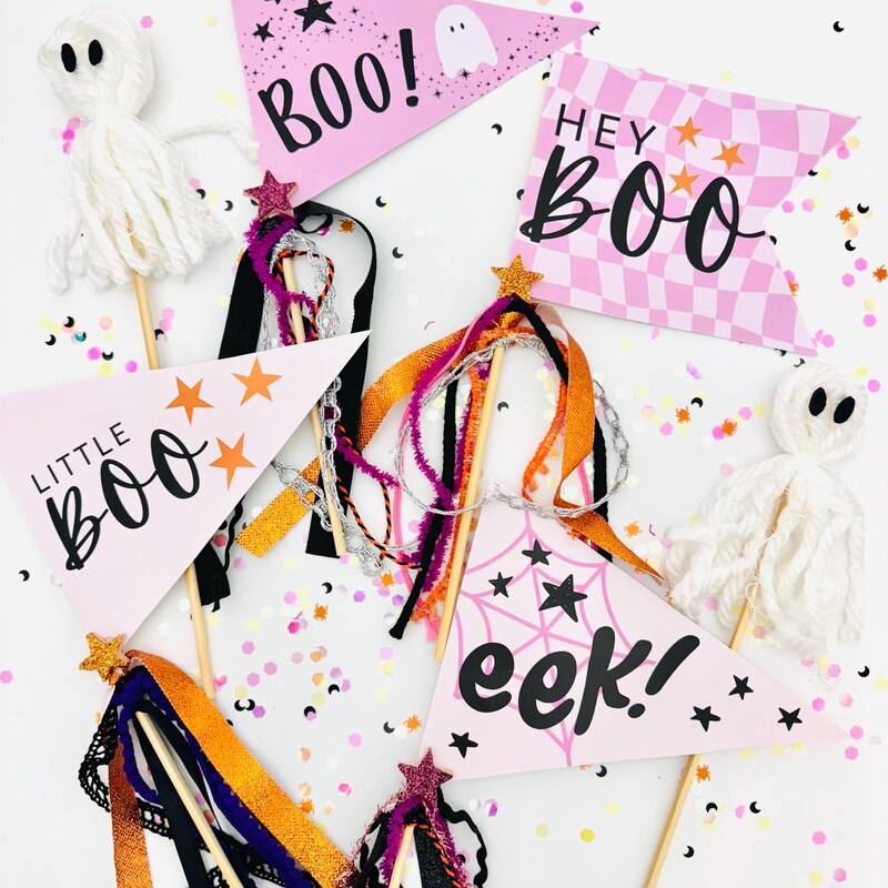 Halloween Pennants - Etsy