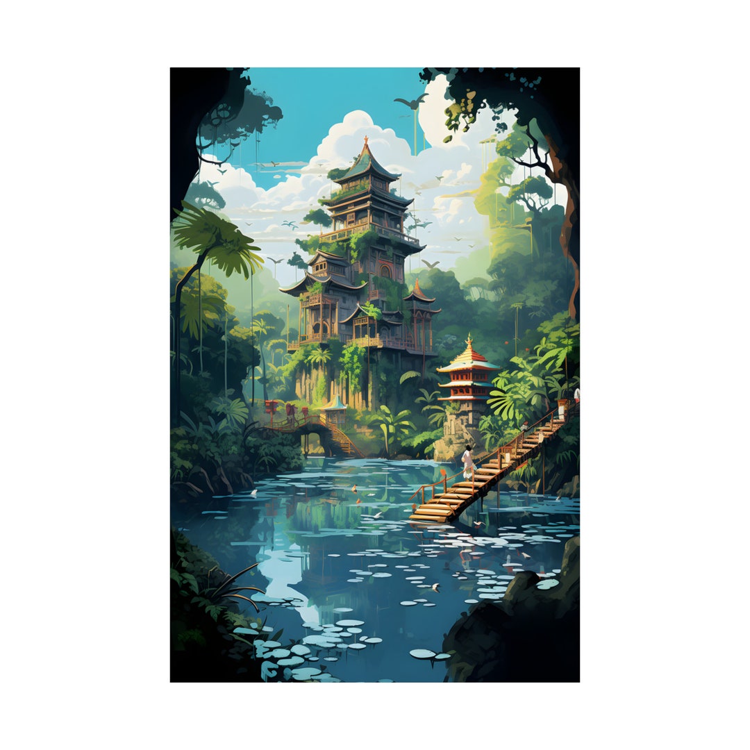 Philippines Poster Landscape Prints Dreamlike Posters - Etsy