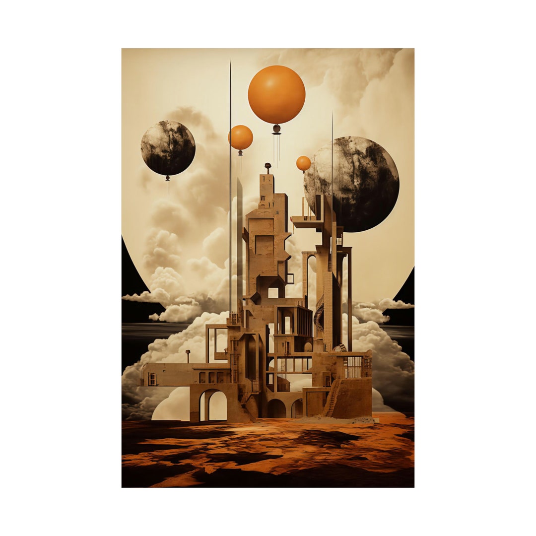 Surrealism Poster Surreal Art Prints Dreamlike Posters - Etsy