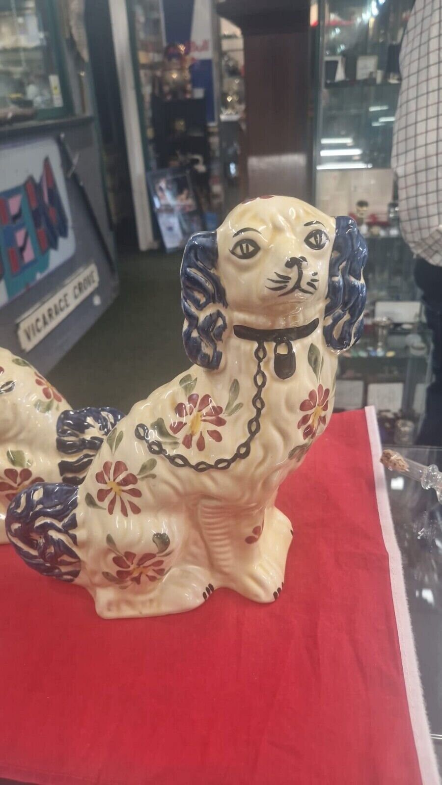 Pair of Vintage Siltone Pottery Staffordshire Hand Painted - Etsy UK