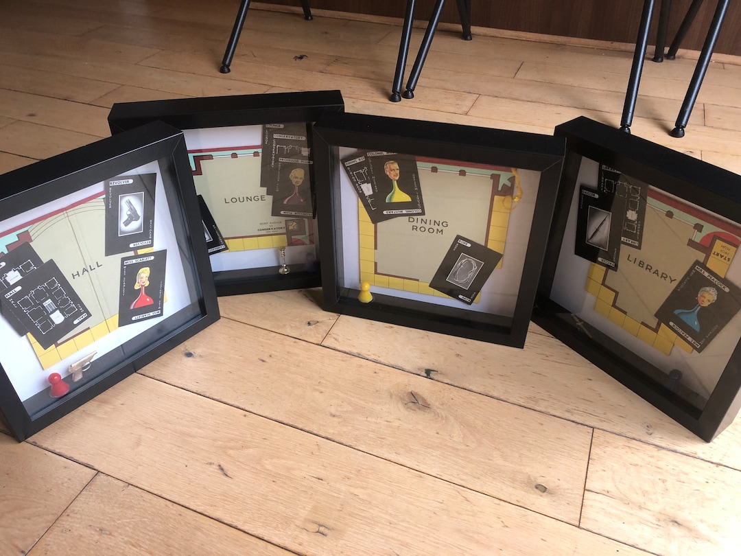 Cluedo Picture Box - Etsy