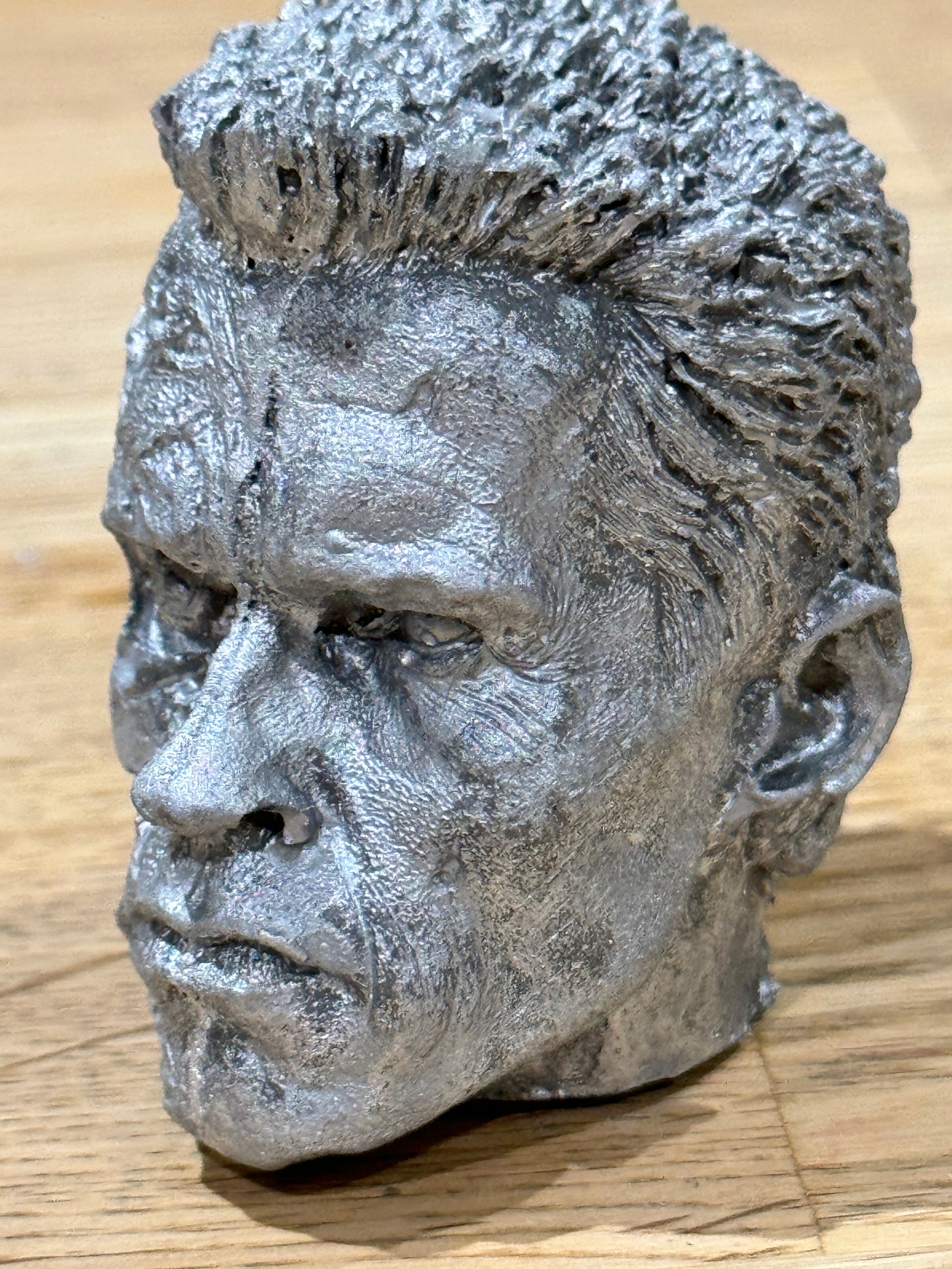 Concrete Terminator Arnold Head T-800 - Etsy UK