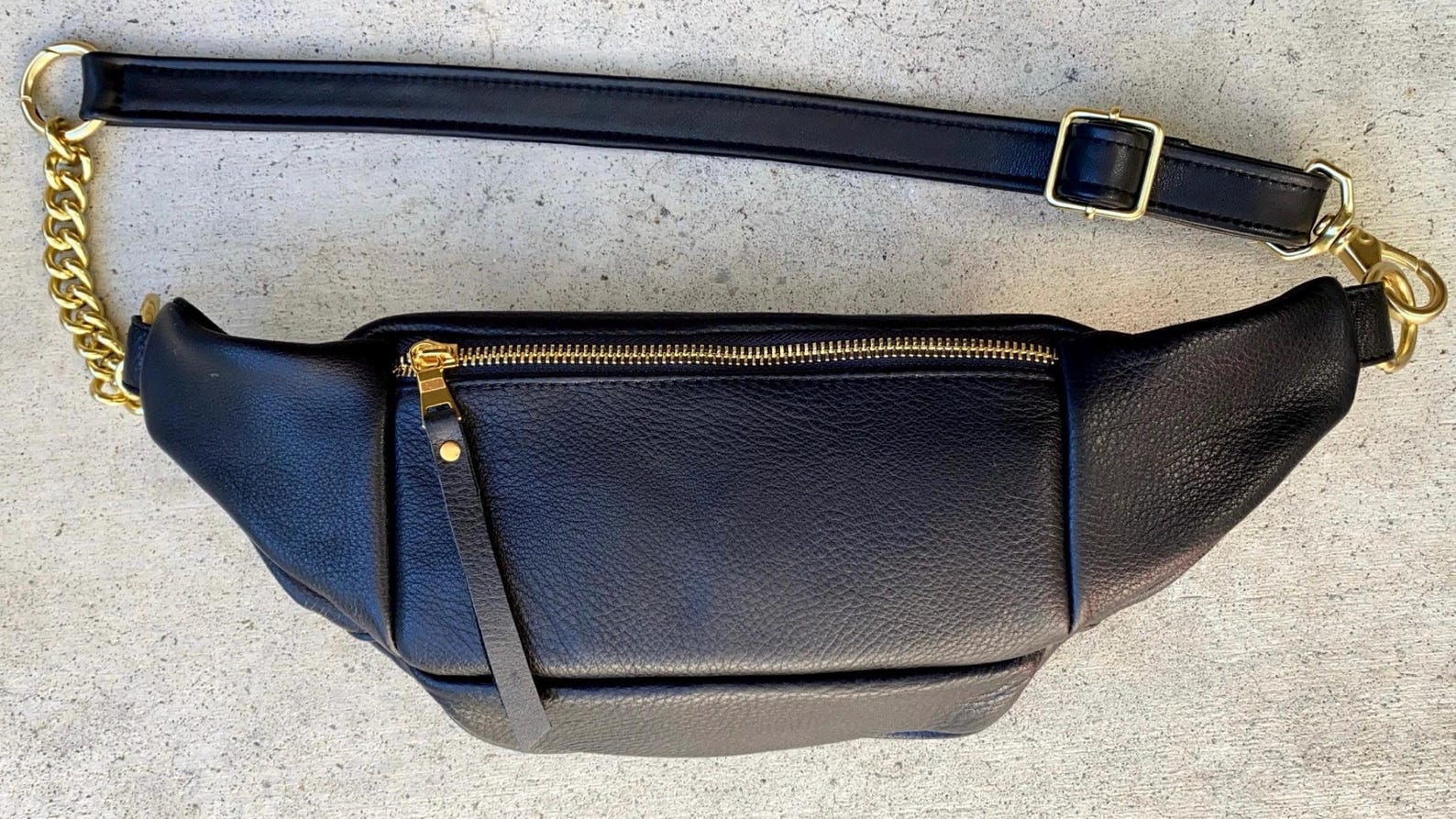 Black Leather Sing, Womens Black Leather Crossbody Bag, Purse, Handmade ...