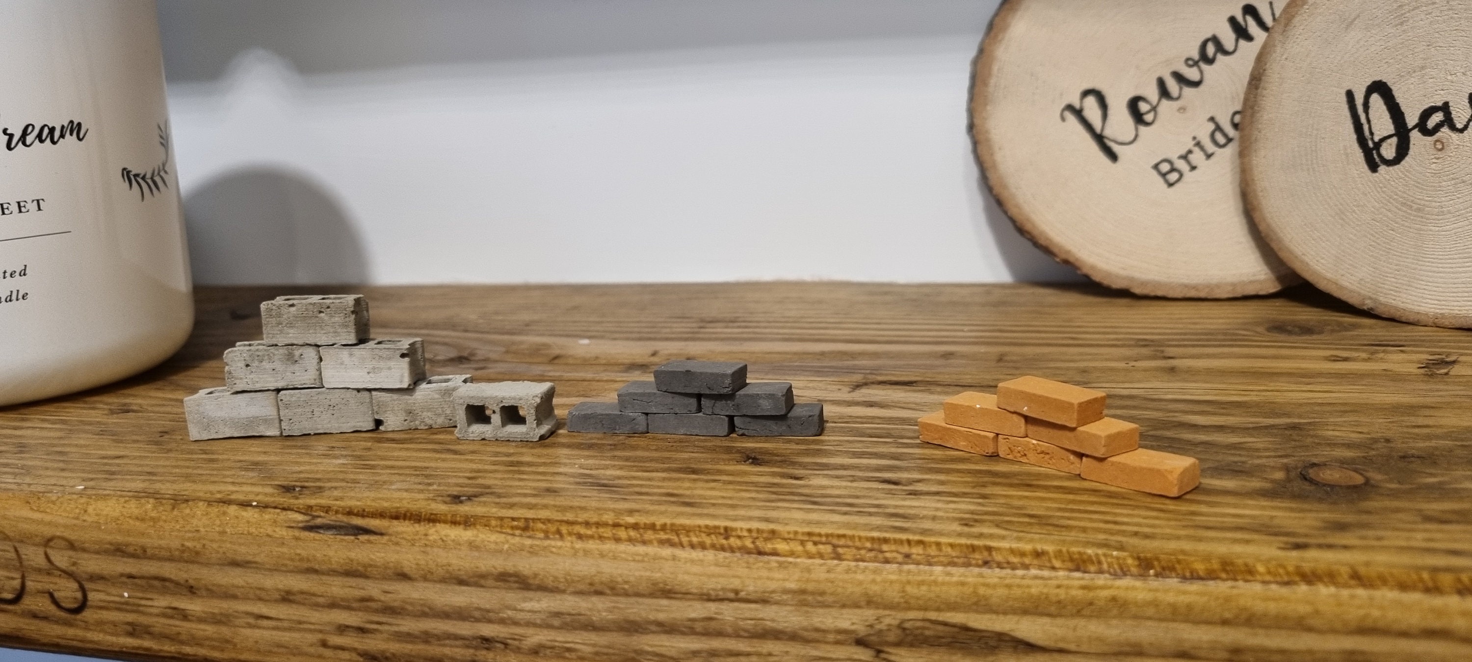 1000+ Mini Cinder Blocks Model Bricks Diorama Model Railway ...