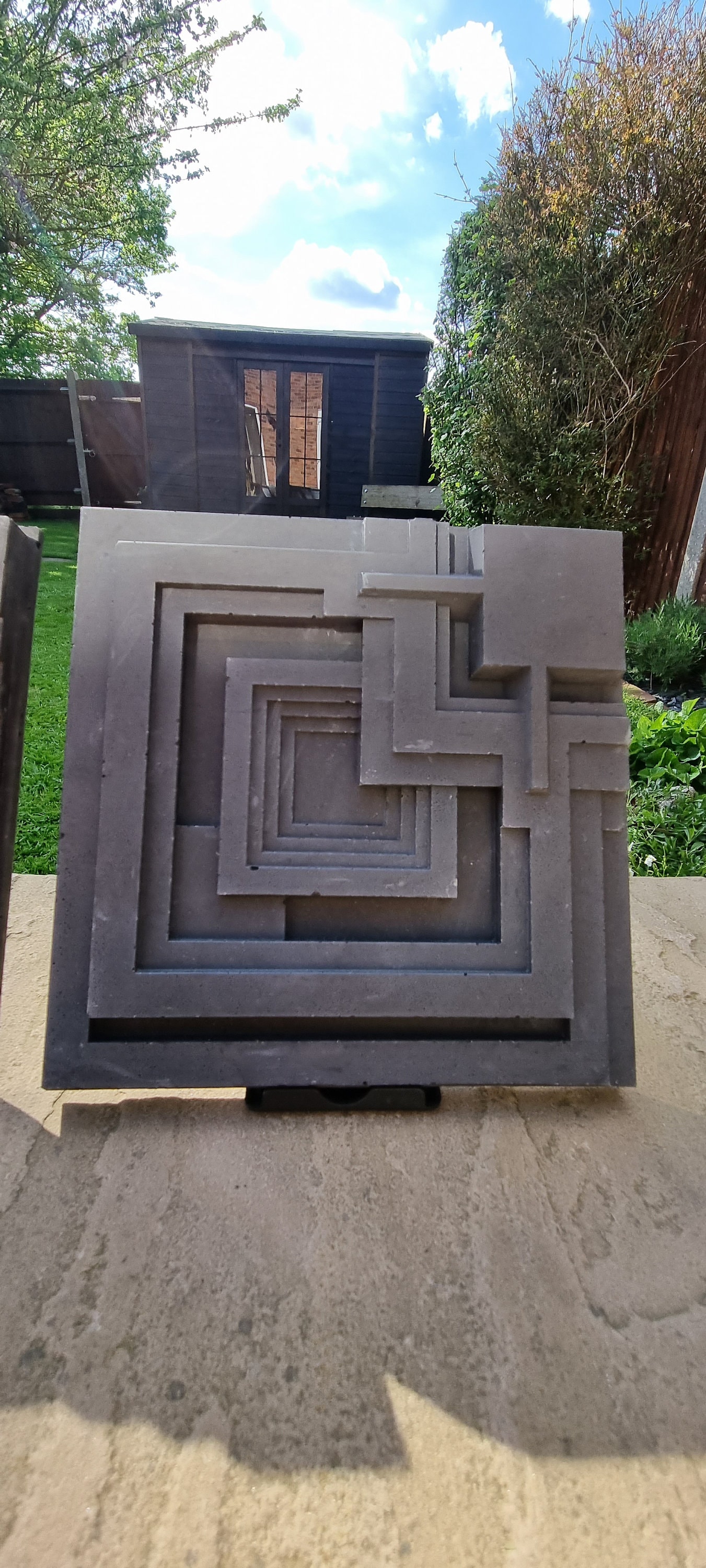 Frank Lloyd Wright Ennis House Concrete Tile – Brutalist Architecture ...
