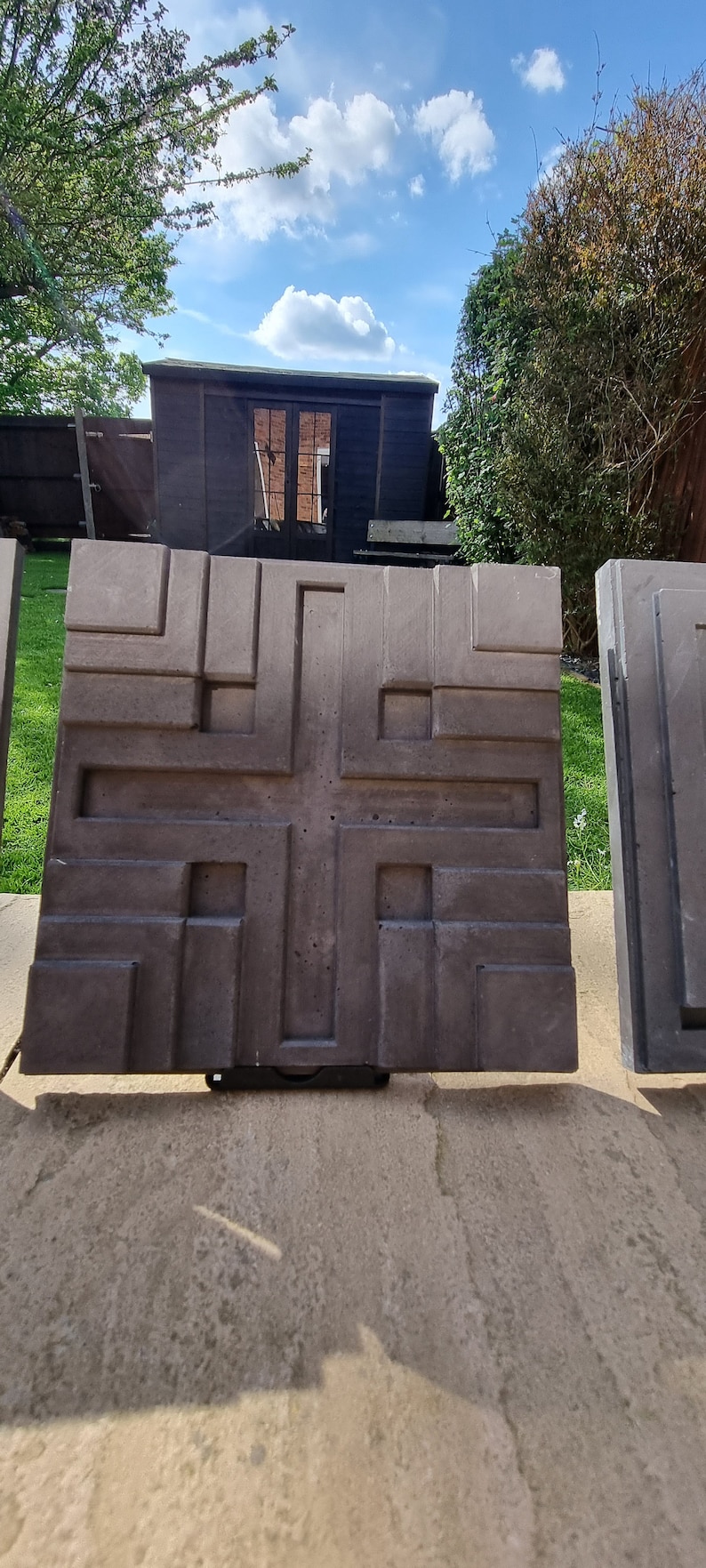 Frank Lloyd Wright Ennis House Concrete Tile – Brutalist Architecture ...