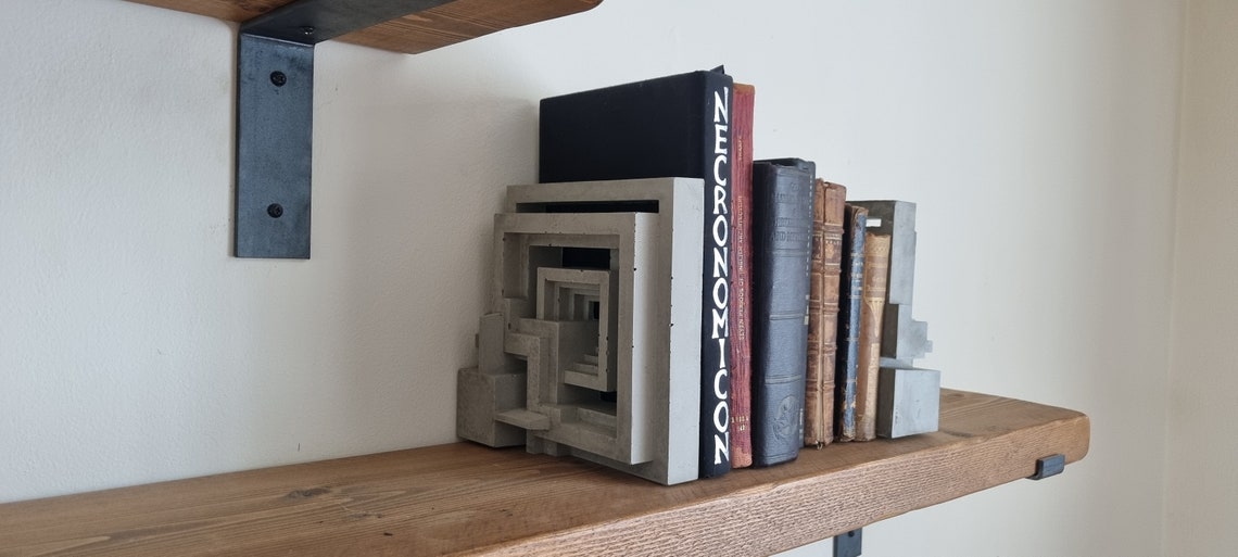 Ennis House Concrete Bookends X2 Frank Lloyd Wright - Etsy