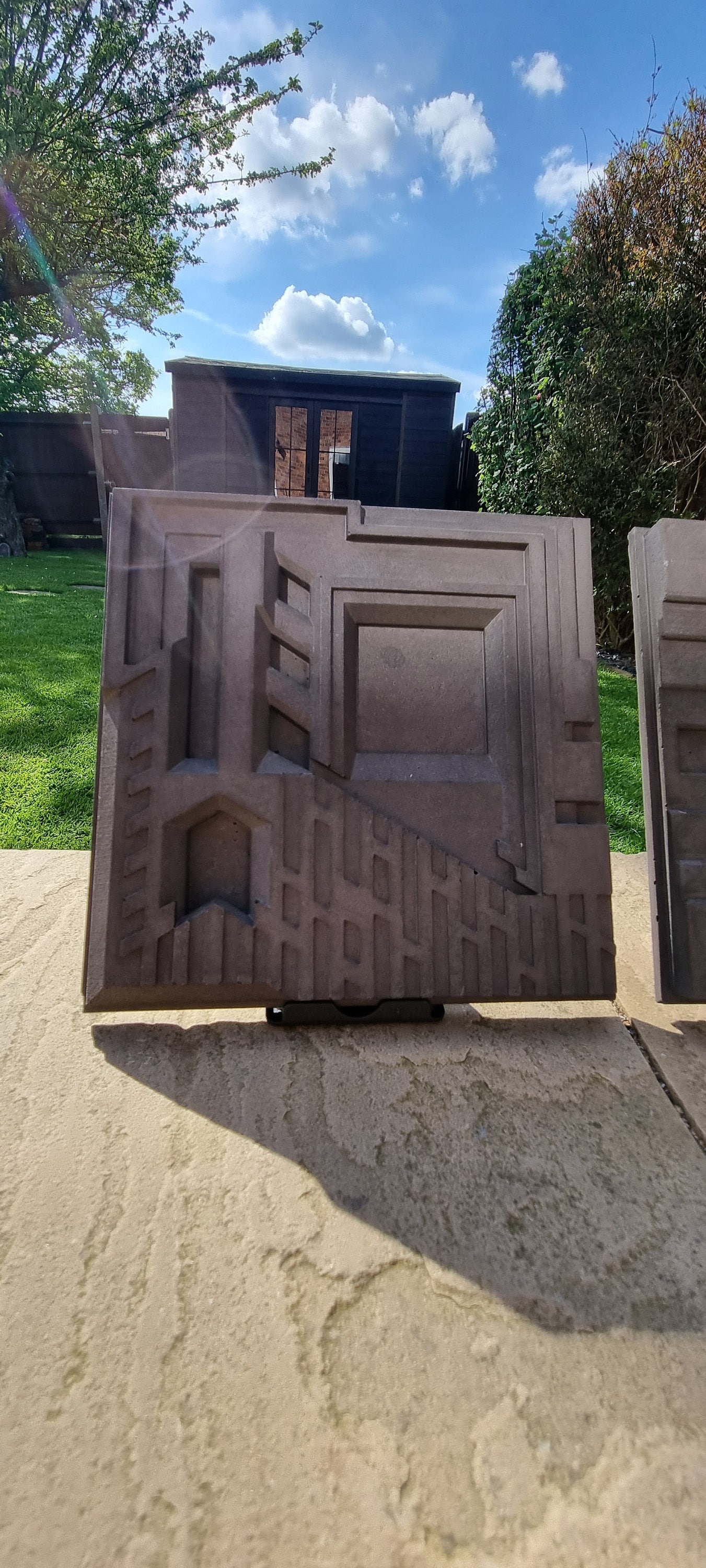 Frank Lloyd Wright Ennis House Concrete Tile – Brutalist Architecture ...