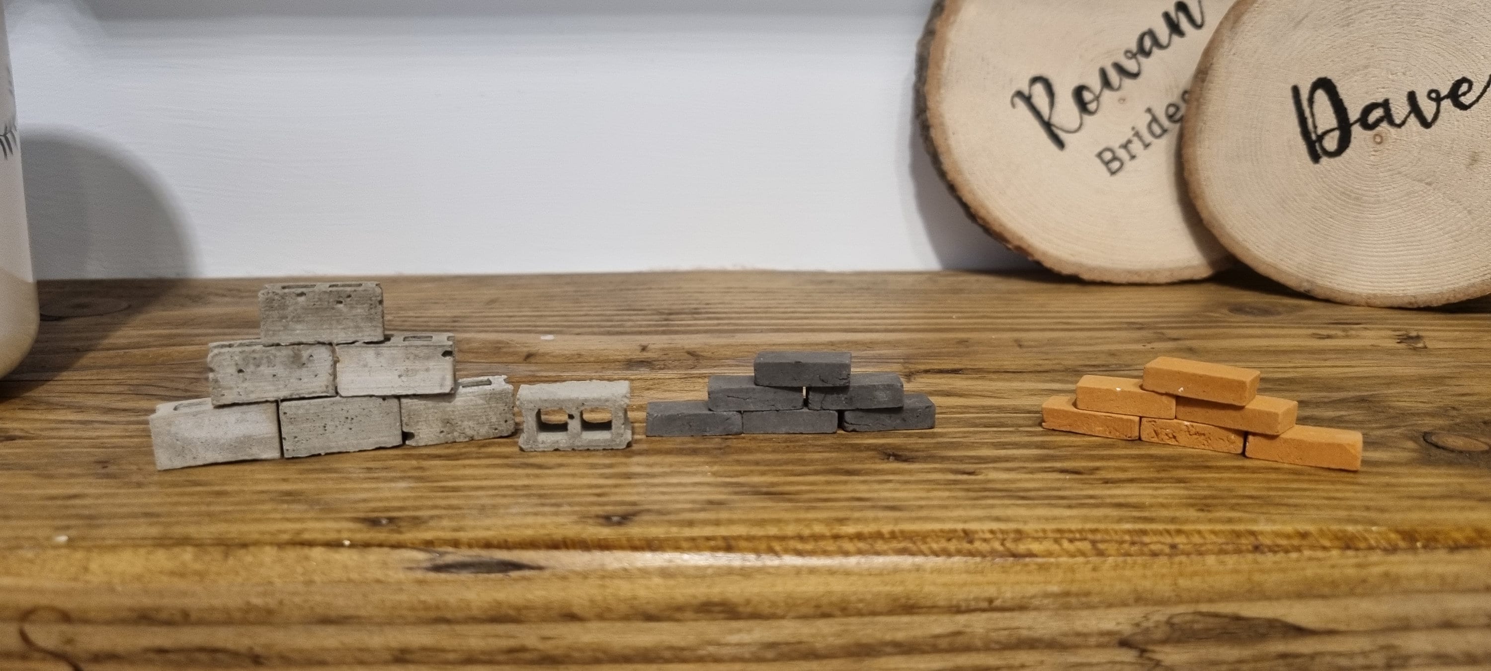 1000+ Mini Cinder Blocks Model Bricks Diorama Model Railway ...