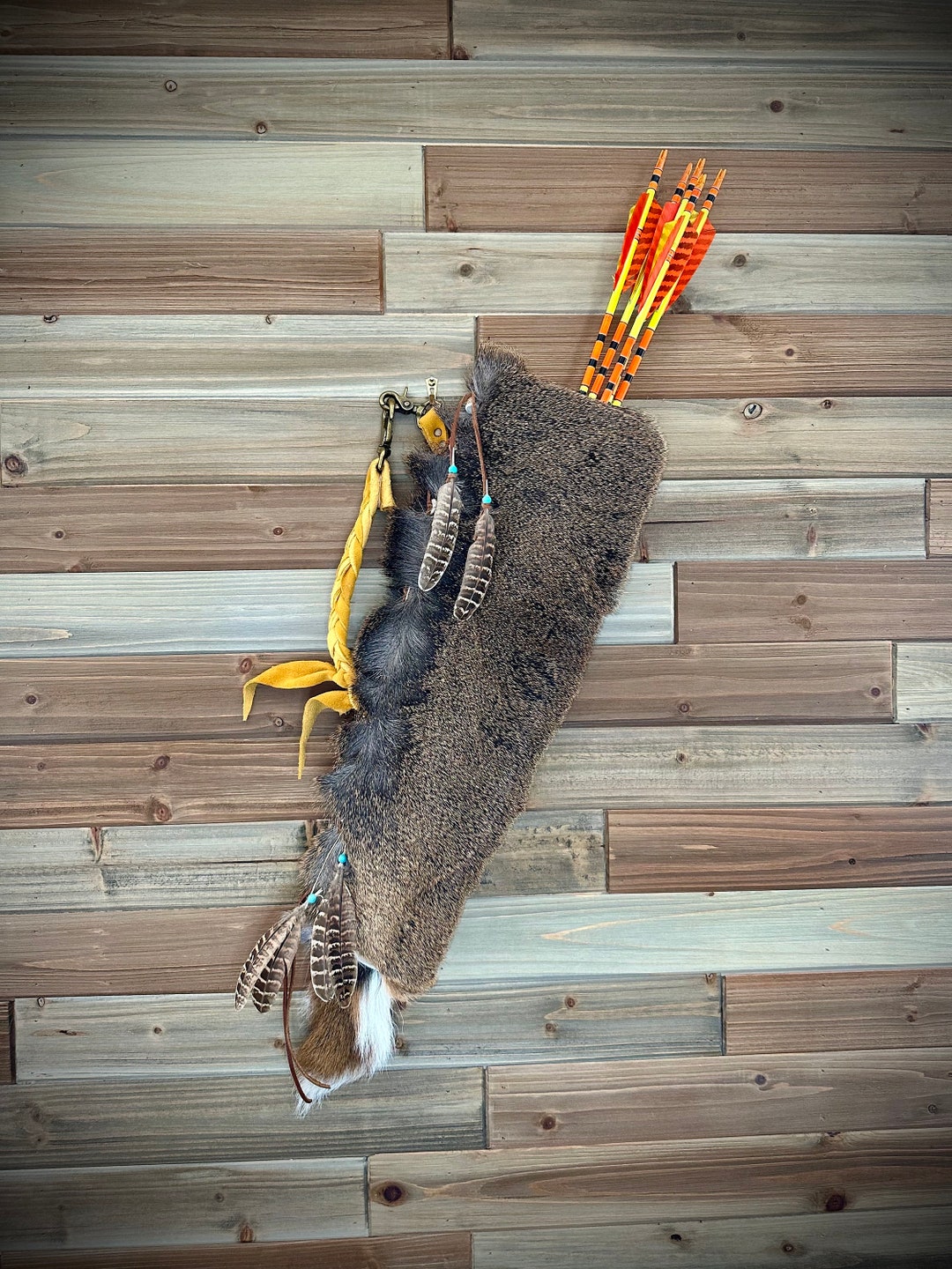 Handmade Whitetail Deer Hide Arrow Hip Quiver - Etsy