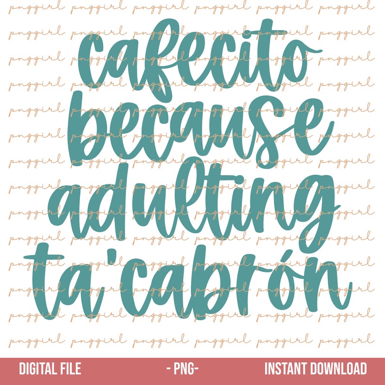 Cafecito DTF Design, PNG Coffee Design, Cafe DTF, Cafe Png, Cafe ...