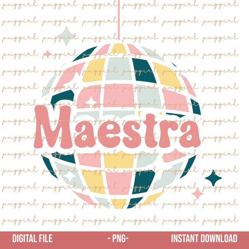 Maestra Diseño Digital, Diseño Español, Diseño Sublimación Png Español ...