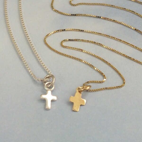 Couple Matching Cross Necklace - Etsy