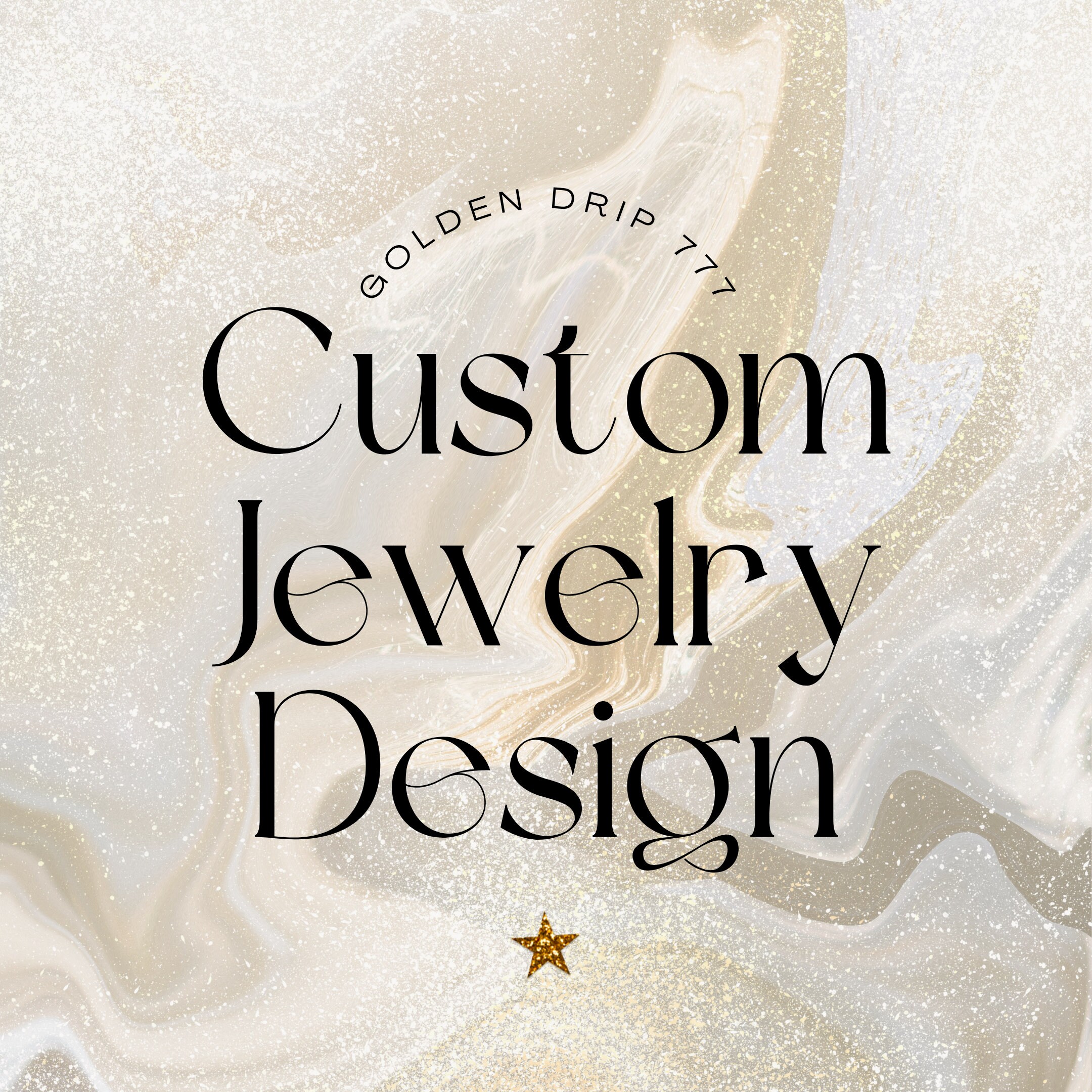 Custom Jewelry Upgrade for Golden Drip 777 - Etsy