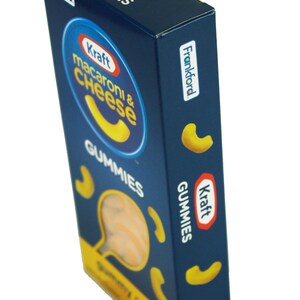 Kraft Macaroni & Cheese Gummies Fruity Flavored Gummy Candy 5.64 Oz ...