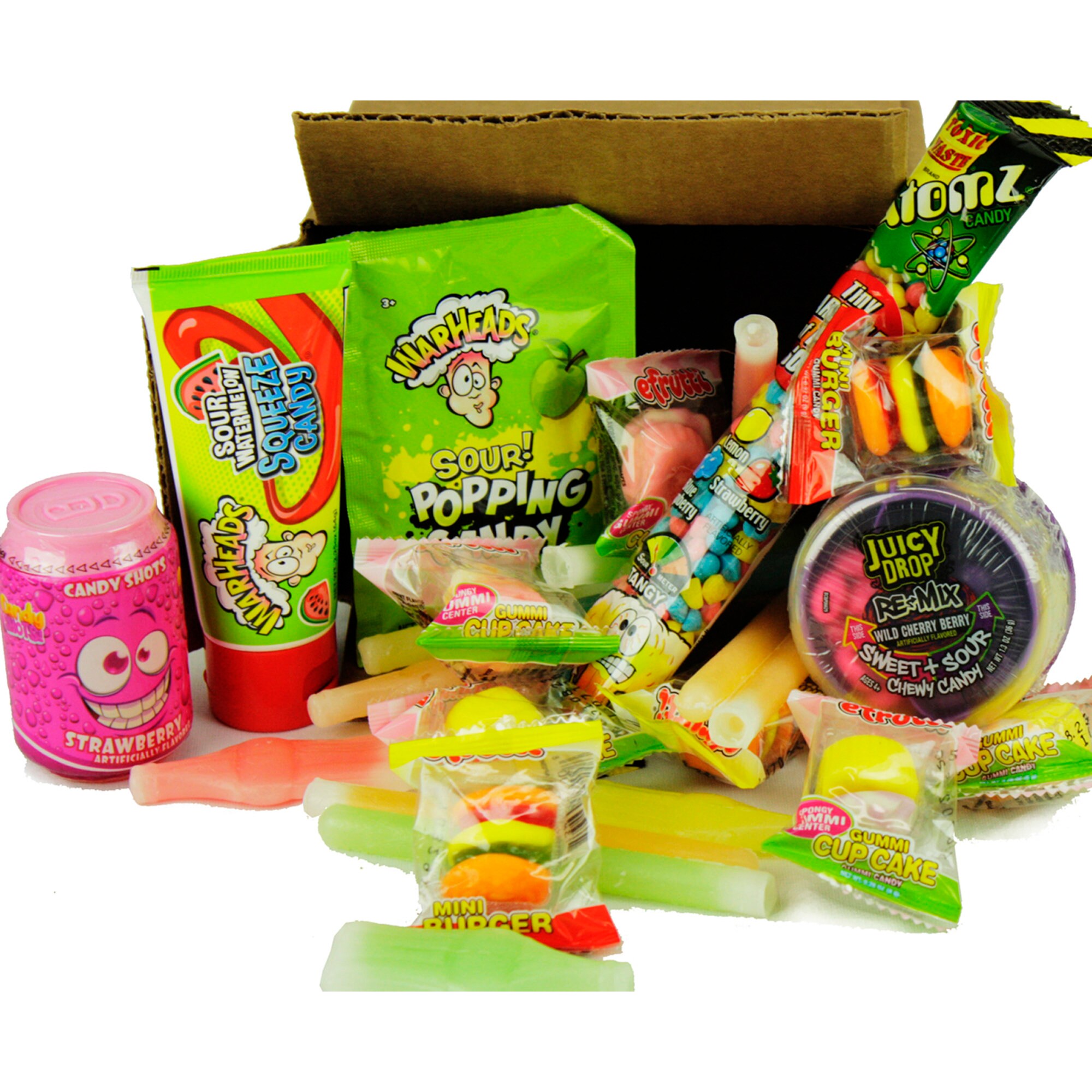 Mystery Candy Variety Box Warheads Toxic Waste Juicy - Etsy