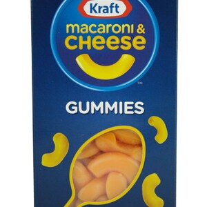 Kraft Macaroni & Cheese Gummies Fruity Flavored Gummy Candy 5.64 Oz ...