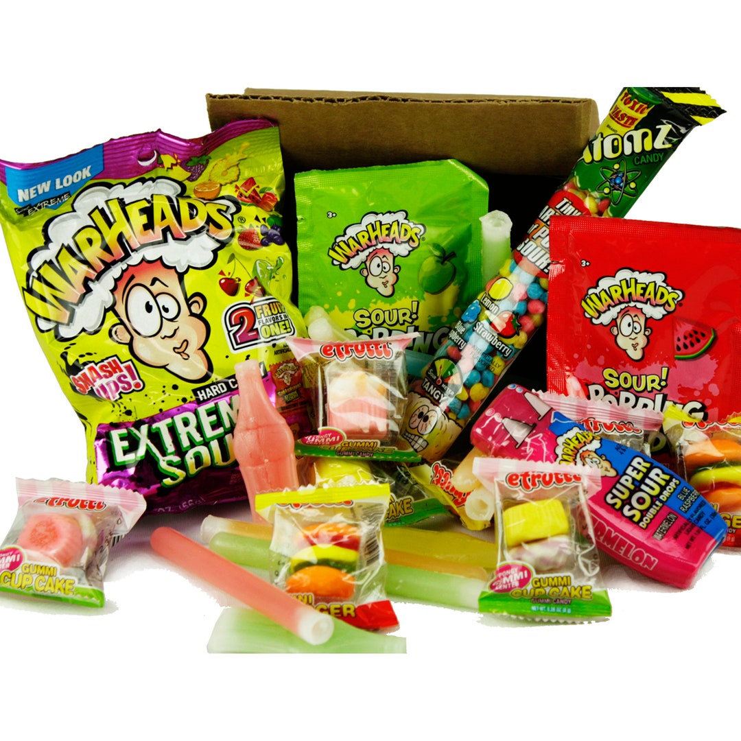 Mystery Candy Variety Box Warheads Toxic Waste Juicy - Etsy