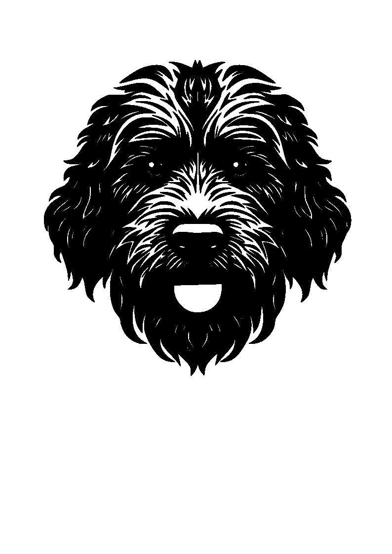 Labradoodle Silhouette Svg / Labradoodle Png / Clip Art - Etsy