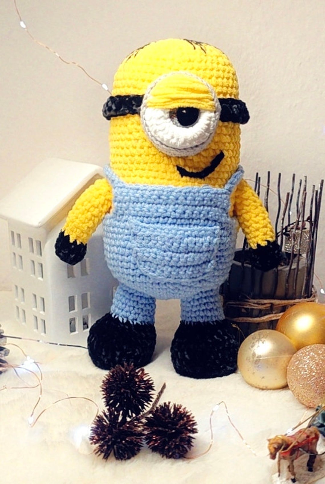 Minion Stuart Handmade Amigurumi Gift birthday Souvenir - Etsy