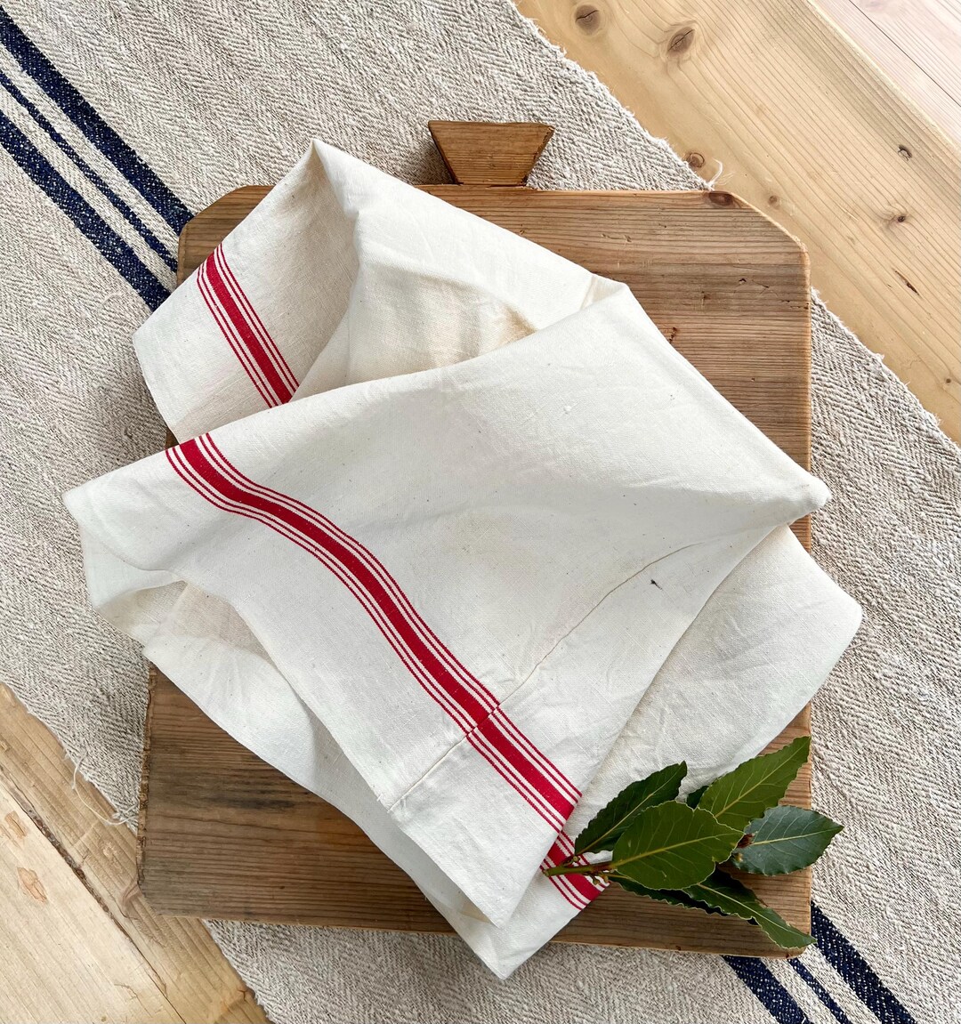 Vintage French Double Torchon, Tea Towel - Etsy