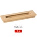 Recessed Wooden Handles, Different Sizes Available, Made of Beech Wood ...