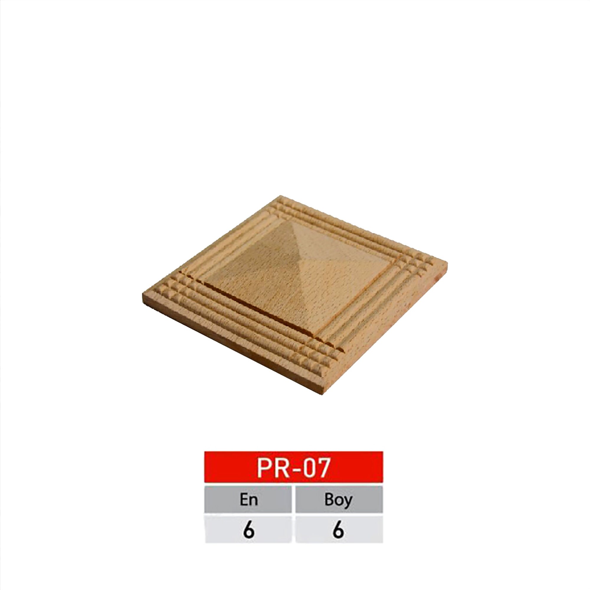 Rosette and Pyramid Decor Unpainted Wood Carved Corner - Etsy