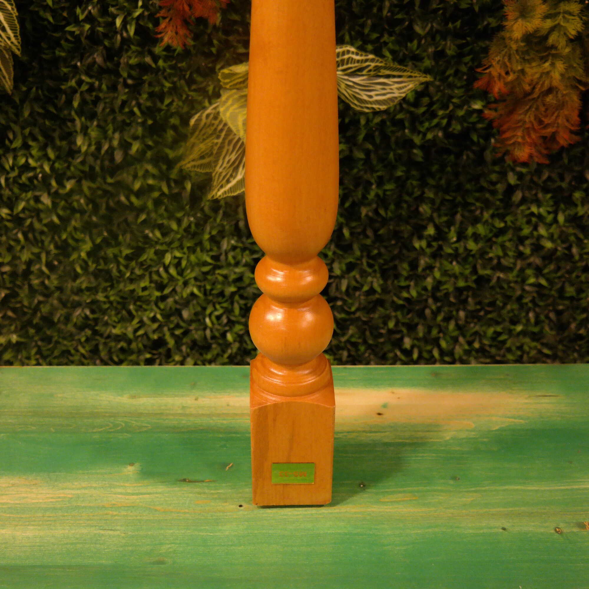 Wood Table Legs , Set of 4, Turned Wood Legs, Island Legs, Chunky Table ...