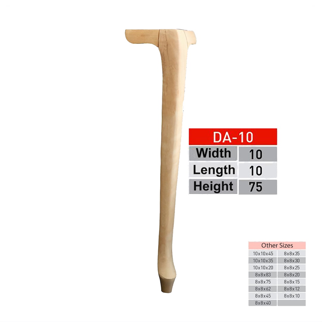 Farmhouse Wood Table Legs Kitchen Island Legs Dinner Table Legs Mid ...