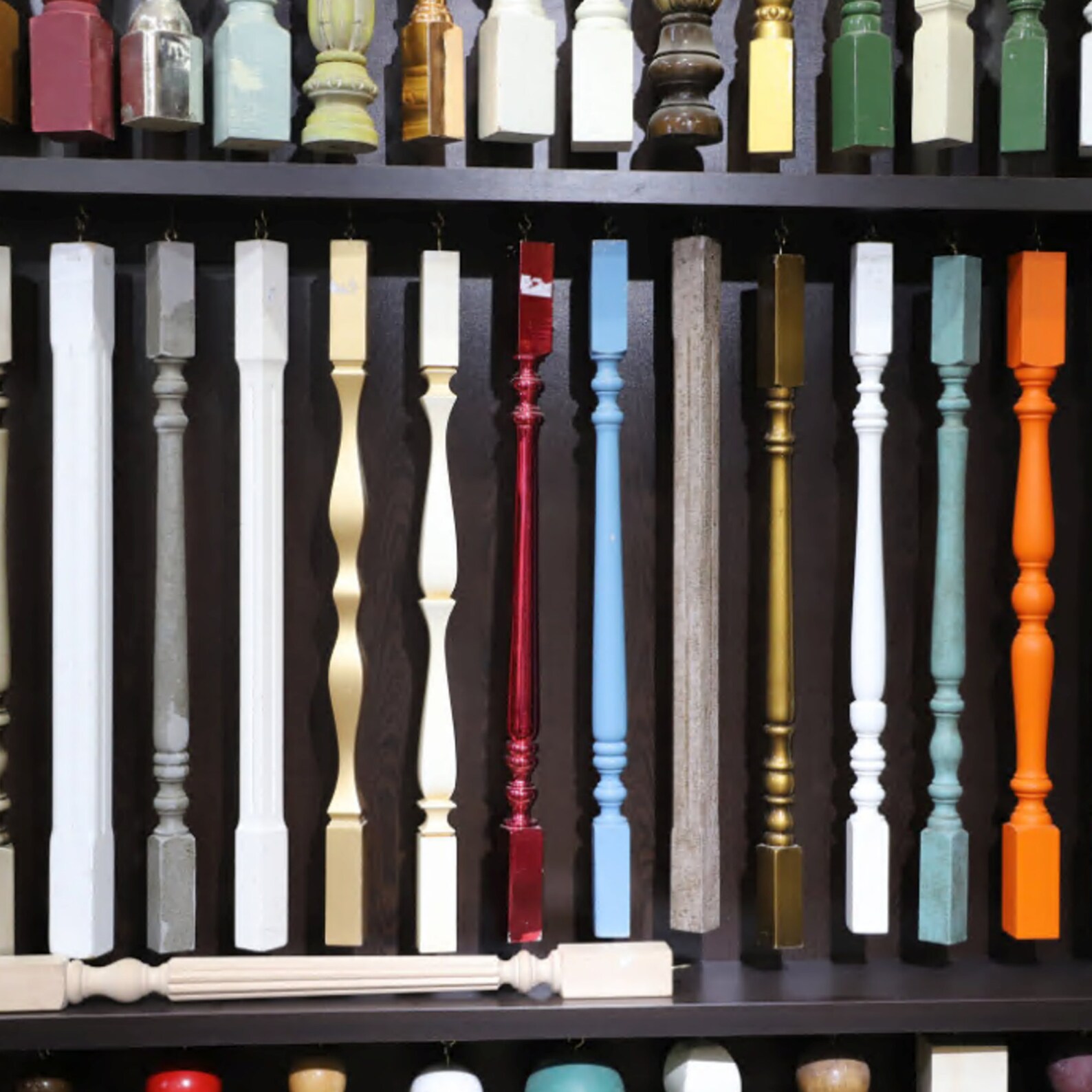 Newel Post, Special Production, Stair Post, Massive Embroidered, Newel ...