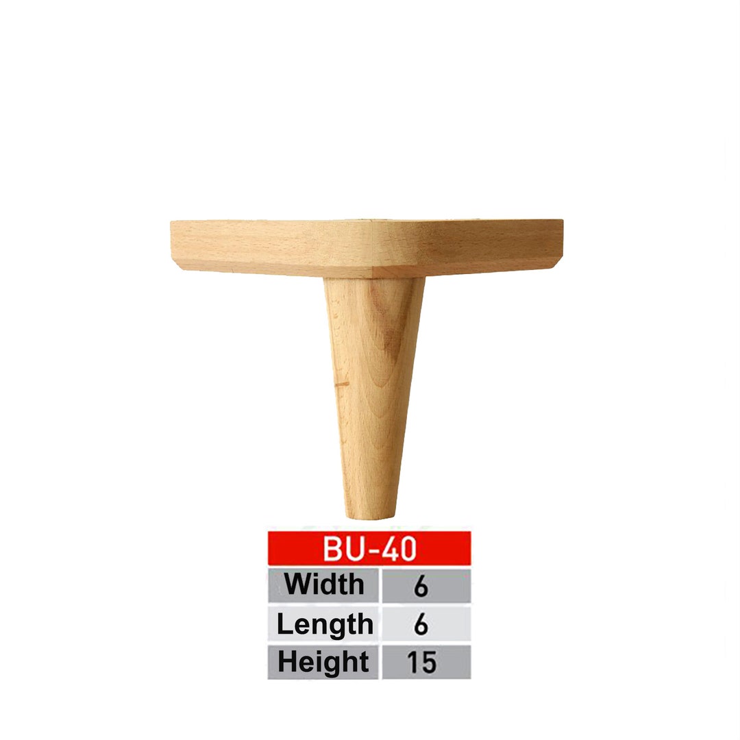 Farmhouse Wood Table Legs Set of 4 Kitchen Island Legs Dinner Table ...