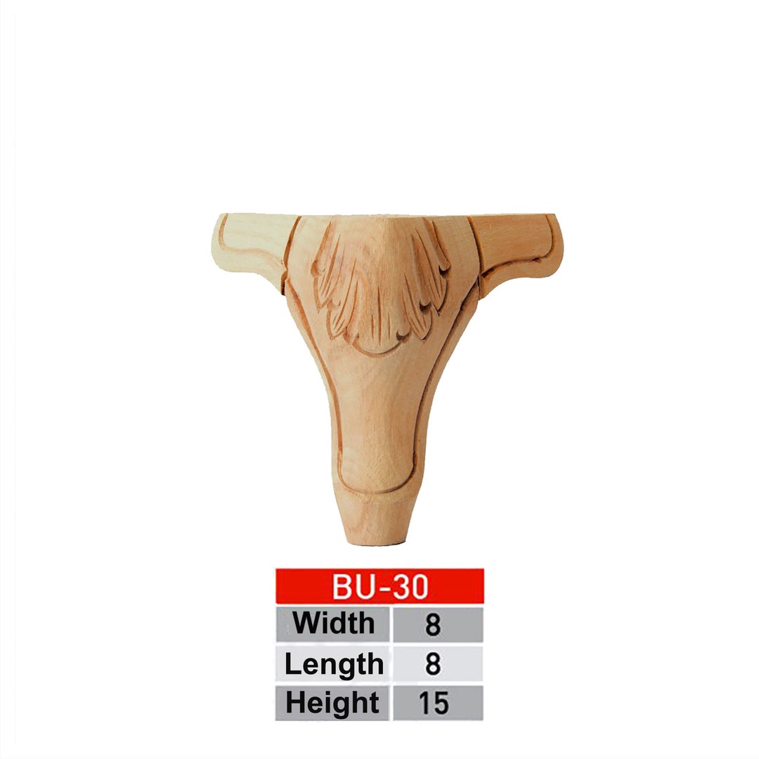 Farmhouse Wood Table Legs Kitchen Island Legs Dinner Table Legs Mid ...