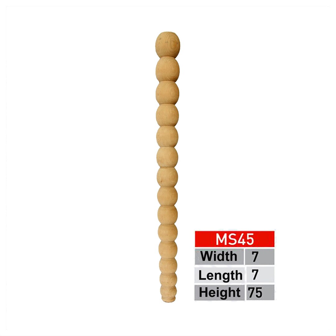 Turned Table Legs, Set of 4, Table Legs Wood, Dining Table Legs, Coffee ...