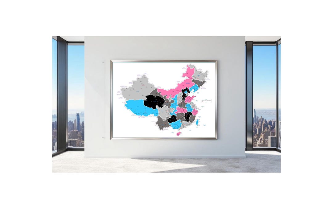 China Map, Detailed Map of People’s Republic of China, Largest Chinese ...