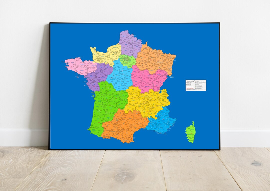 Detailed Map of France, Carte De France, Largest French Cities, Large ...