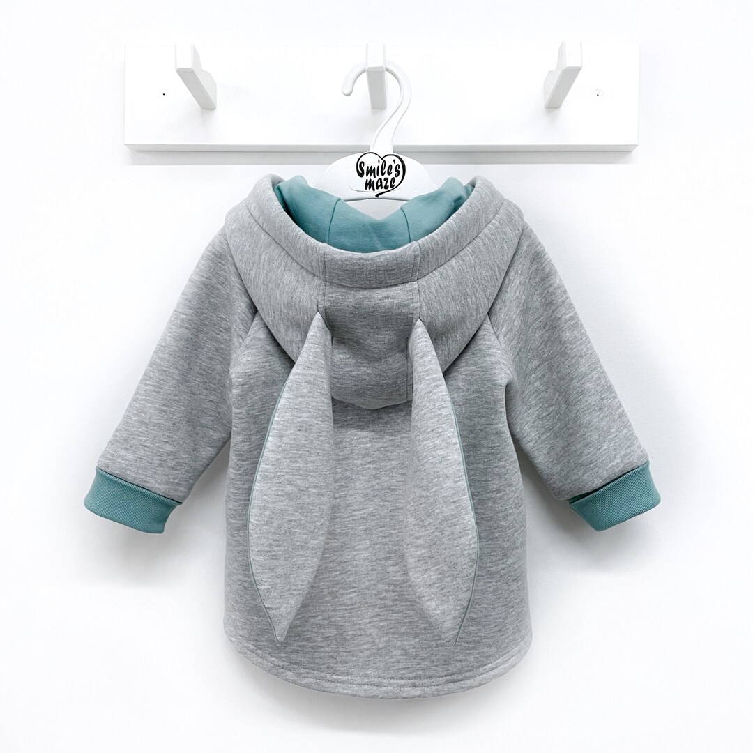 Baby Easter Bunny Jacket With Pockets | Warm Spring Jacket | Easter ...