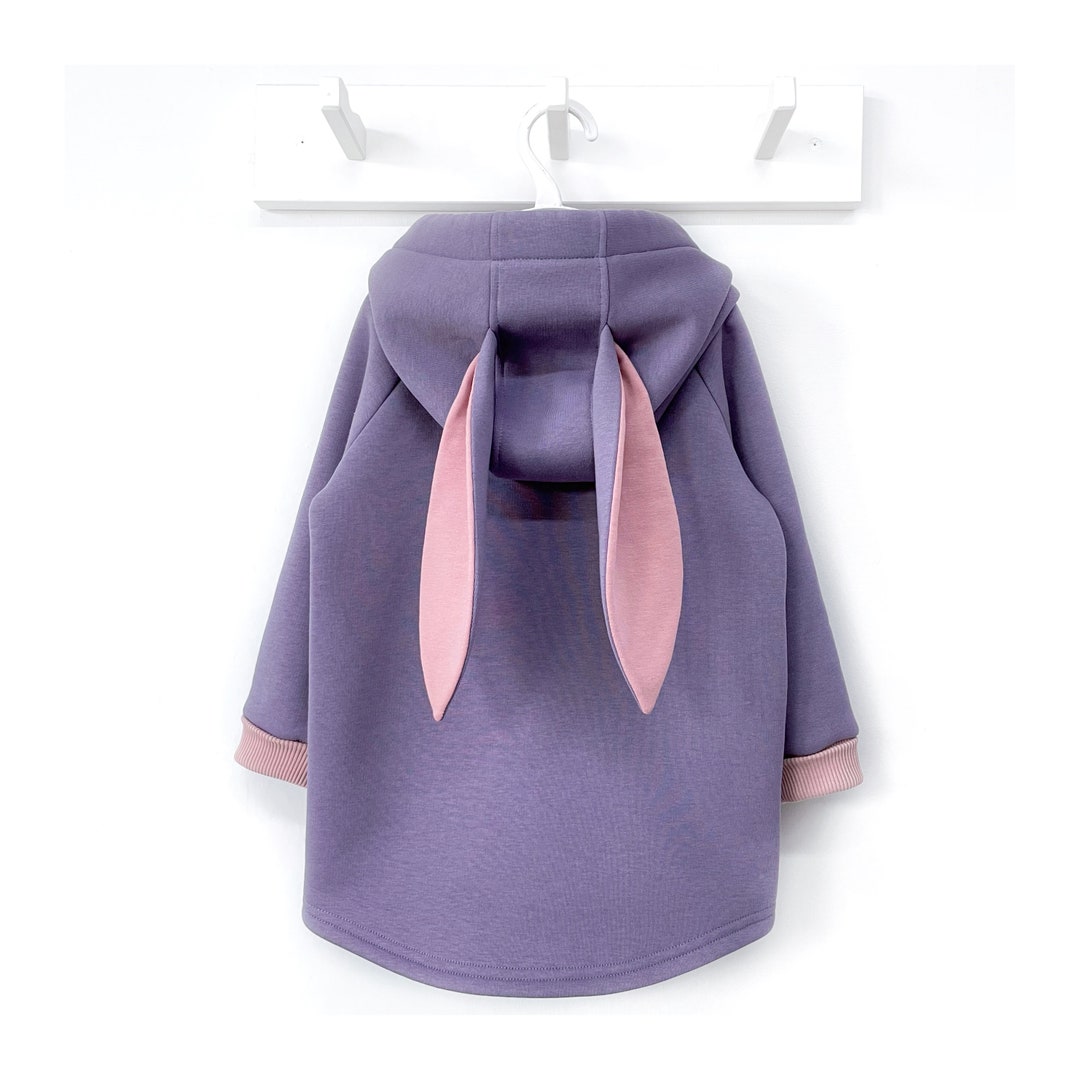 Baby Easter Bunny Ears Coat With Pockets | Easter Bunny Jacket | Easter ...