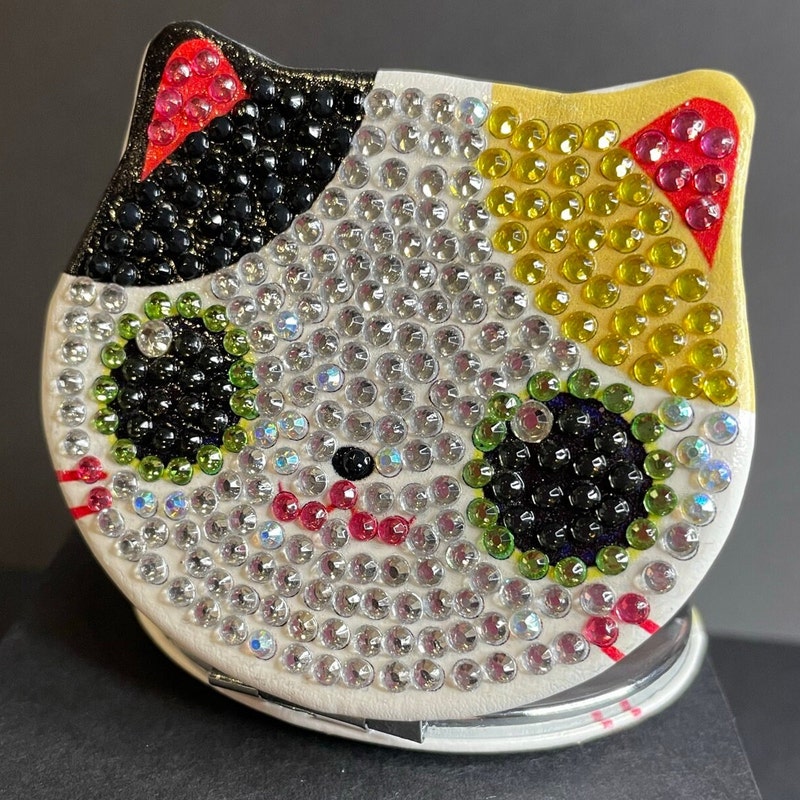 Cat Compact Mirror - Etsy