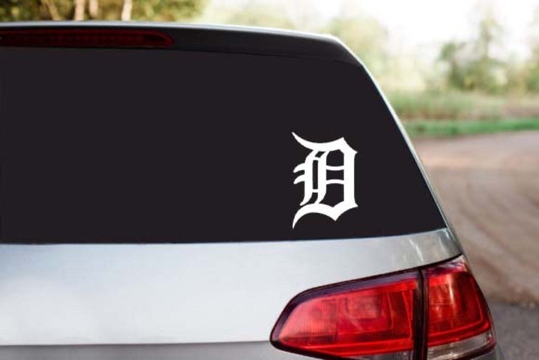 Detroit Tigers Sticker Decal - Etsy