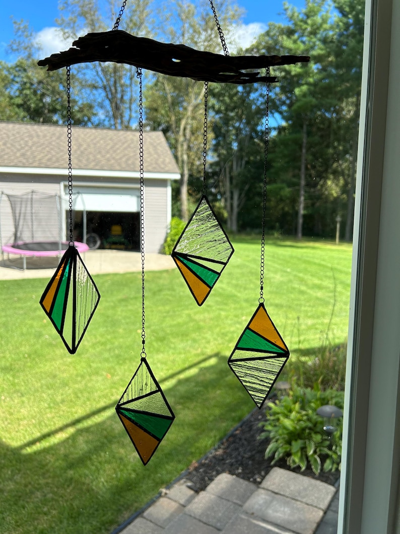 Sun Catcher in Stained Glass - Etsy