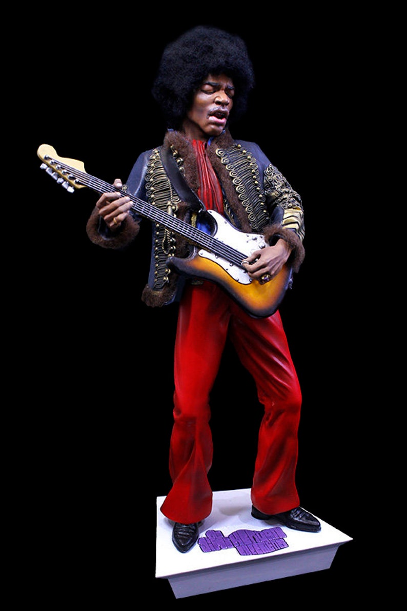 Jimi Hendrix Collectible Statue - Etsy