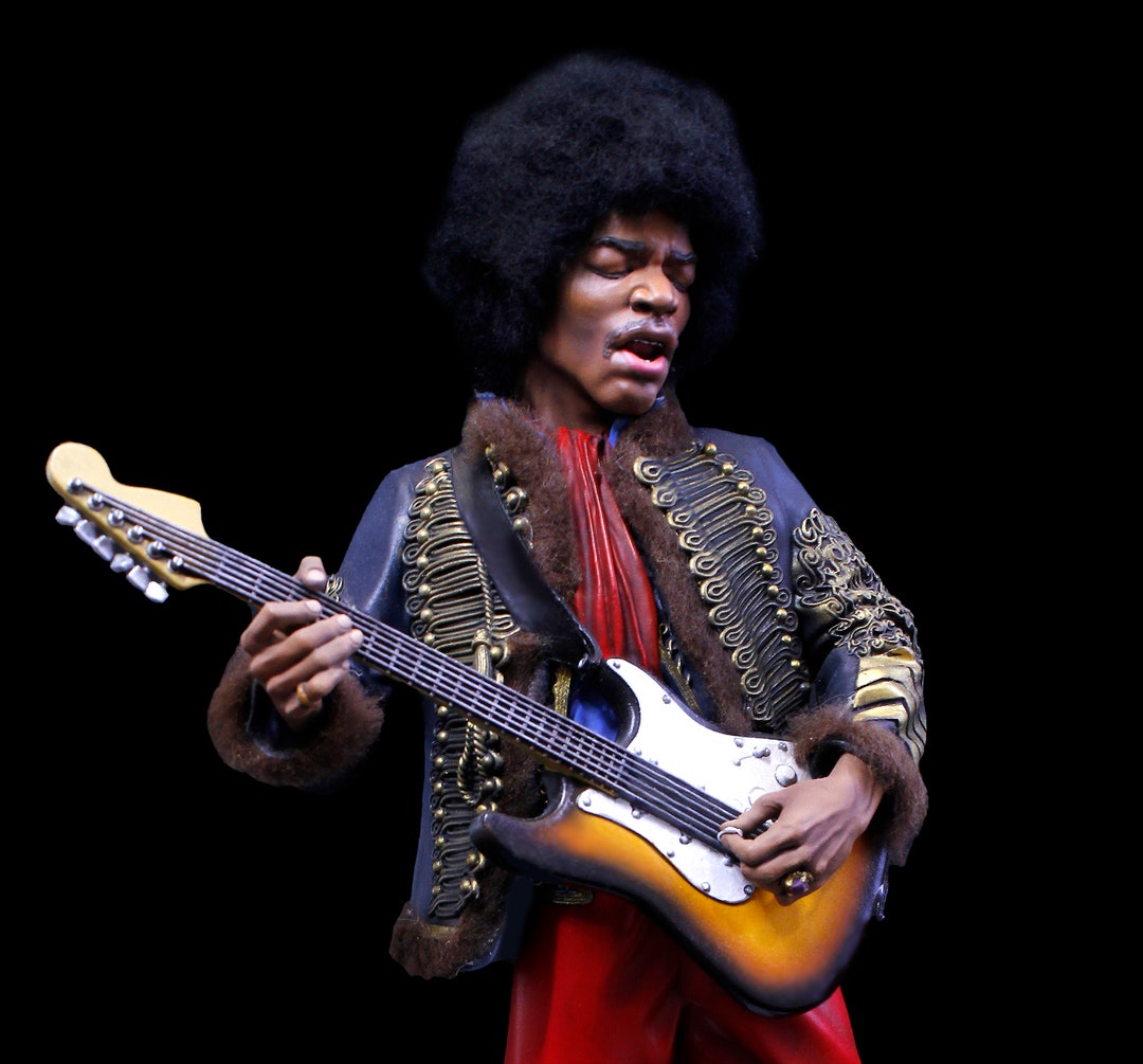 Jimi Hendrix Collectible Statue - Etsy
